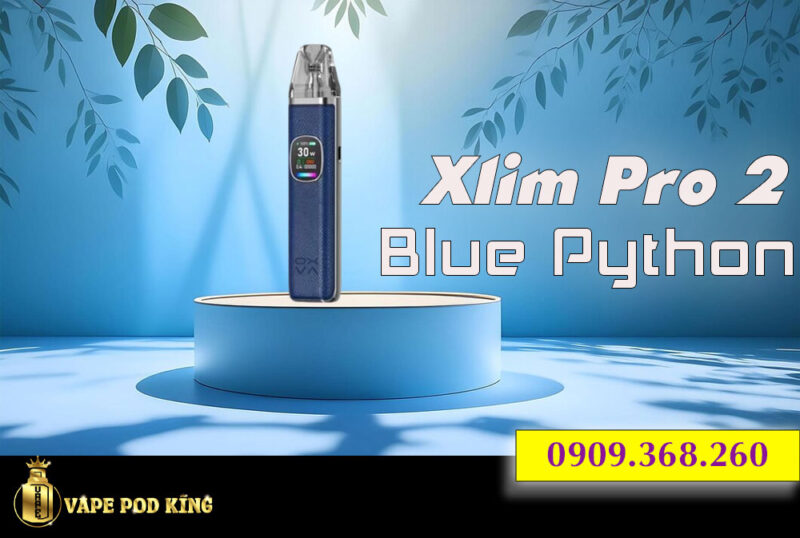 Review Xlim Pro V2 Blue Python Đẳng Cấp Và Hiệu Năng Vượt Trội - Vape ...